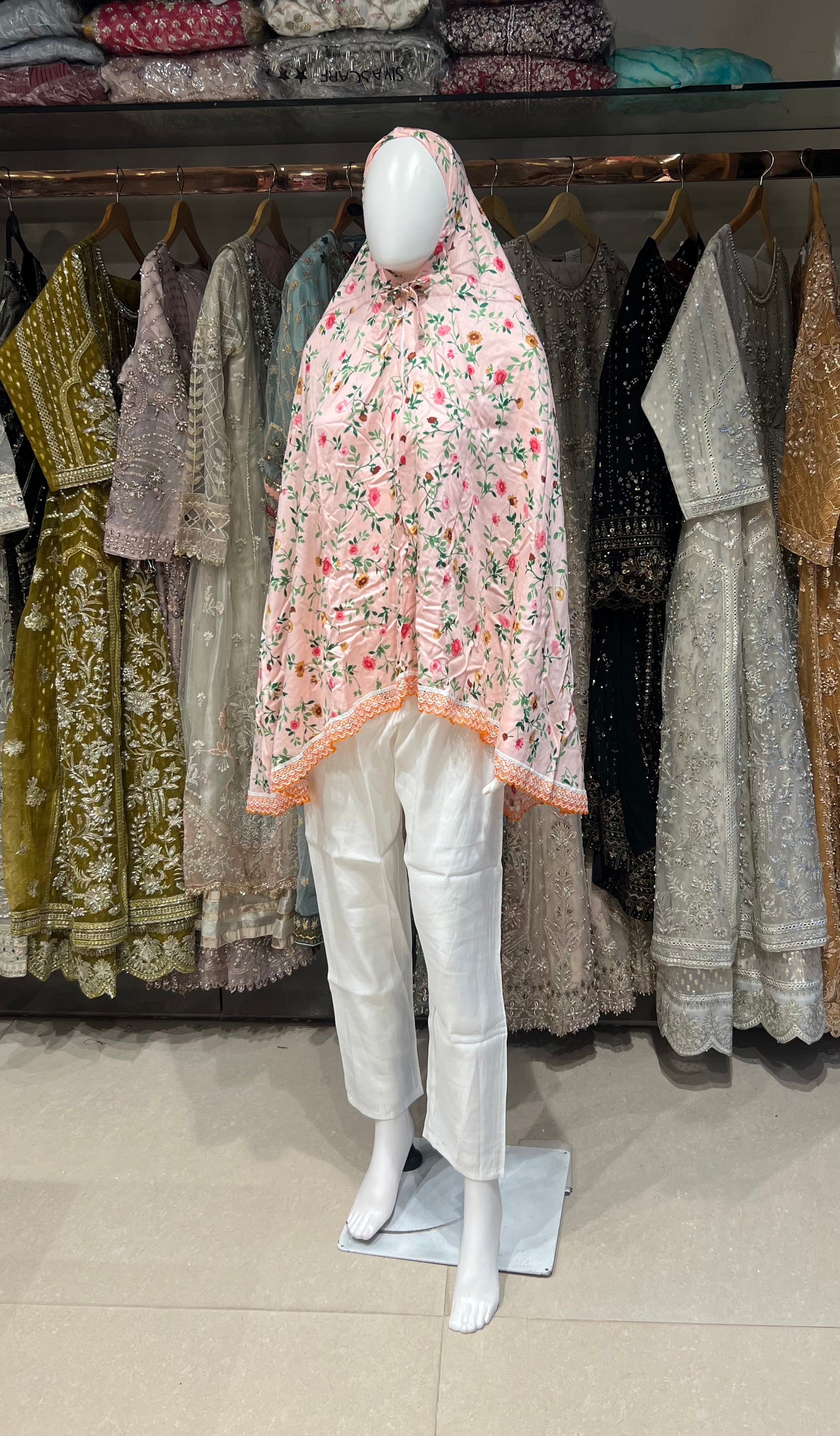 RAMZAN PRAYER NAMAZ HIJAAB-{PRINTED}-PD02/ AD NEW/ – My Fair Lady