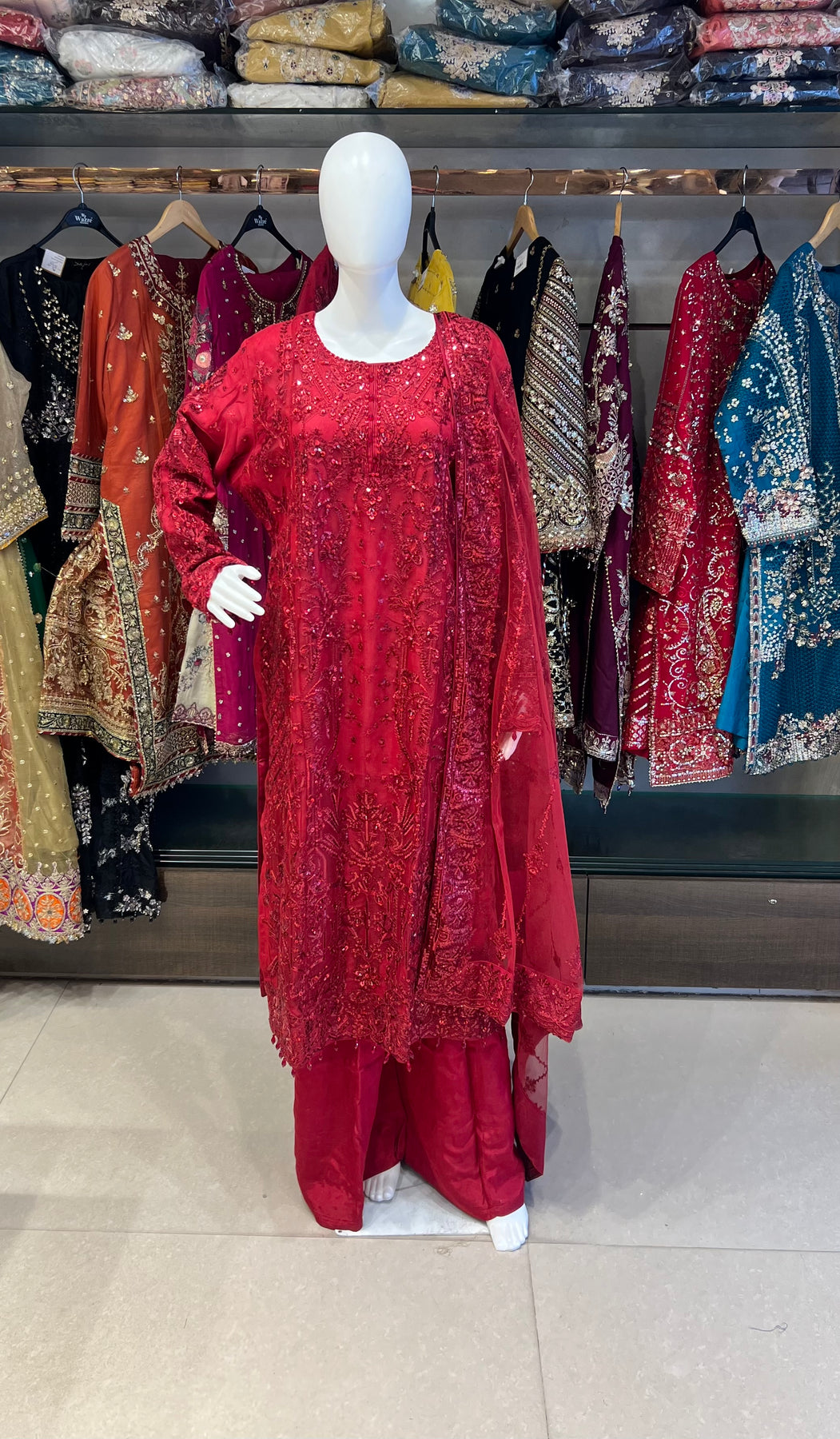 PAKISTANI HANDWORK DESIGNER SUIT - TMF01 – My Fair Lady